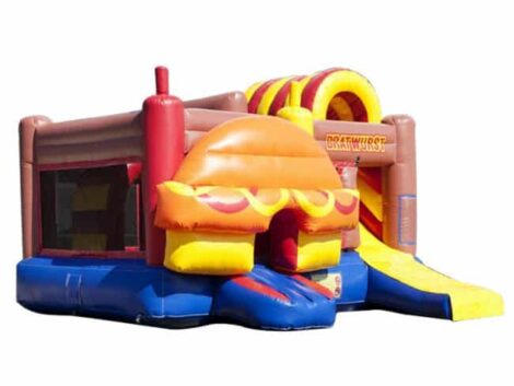 Inflatable Hot Dog Themed Bounce | Australian Inflatables