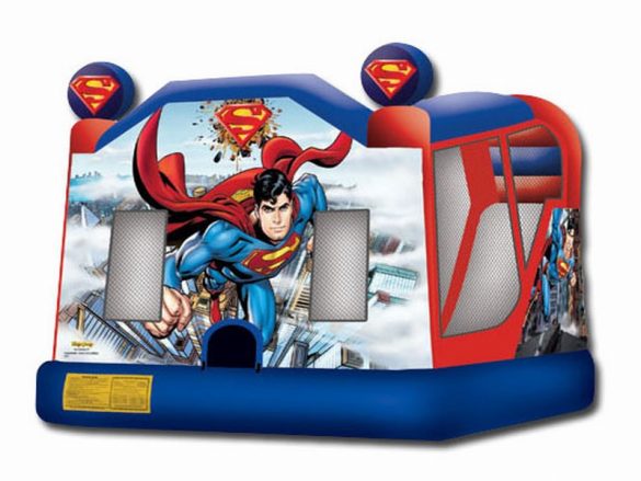 Superman bounce house combo | Australian Inflatables