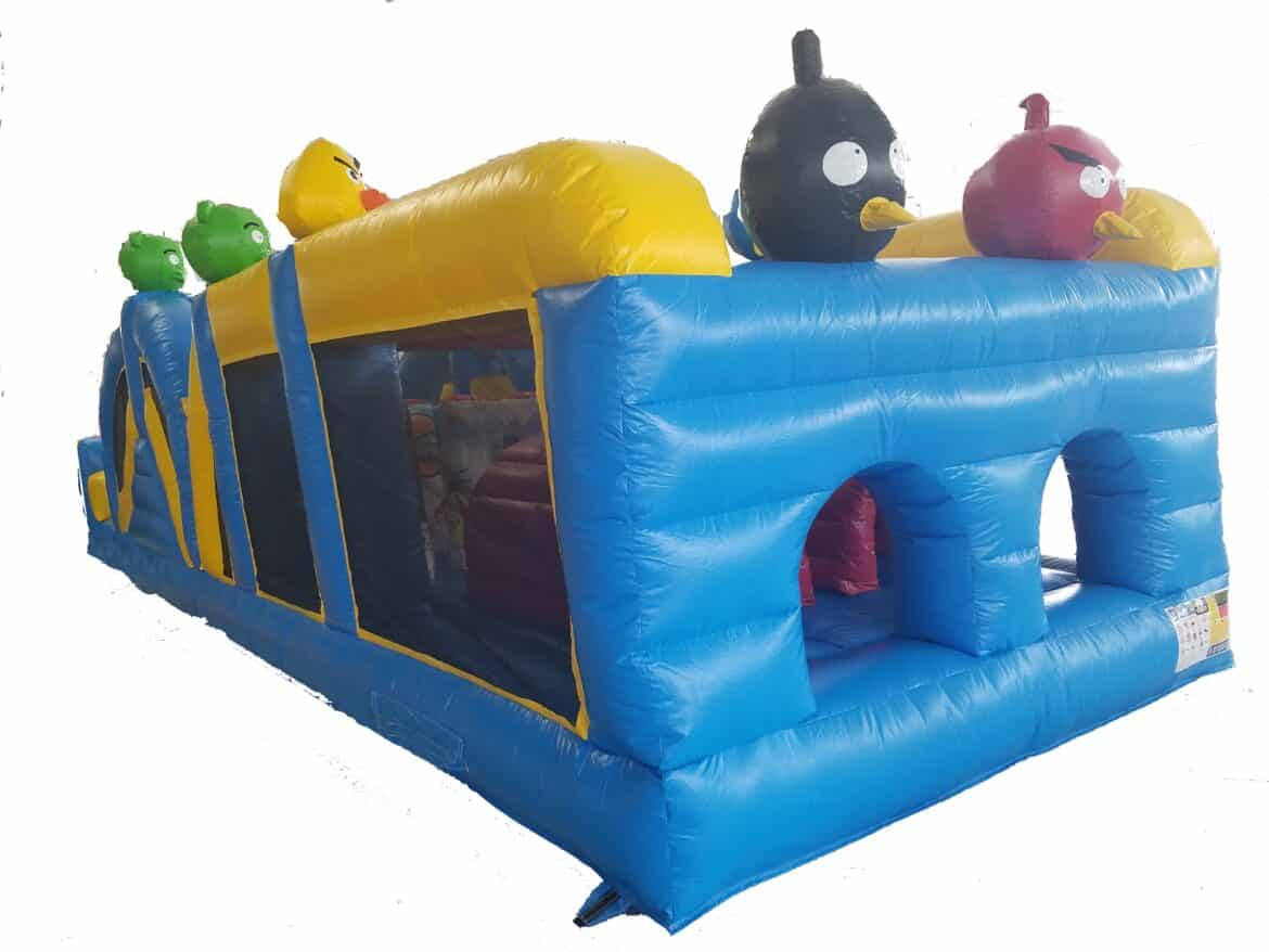 Angry Bird obstacle course | Australian Inflatables