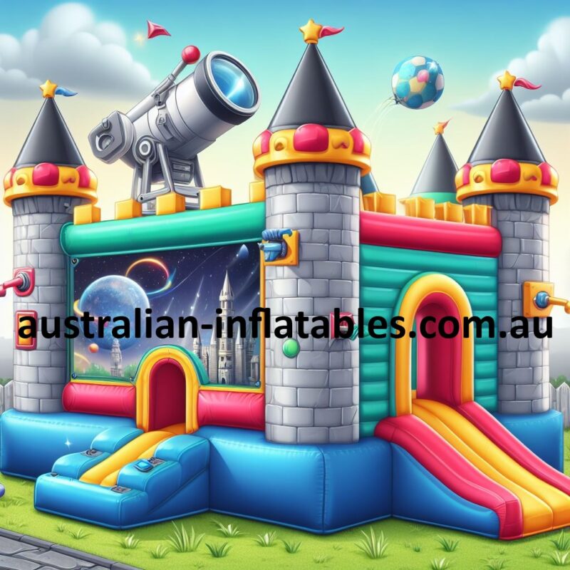 Interstellar Inflatable Fort Jumping Castle | Australian Inflatables