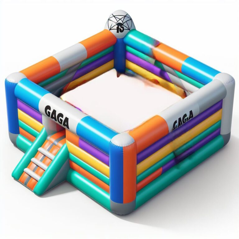 Gaga ball pit inflatable game for kids | Australian Inflatables