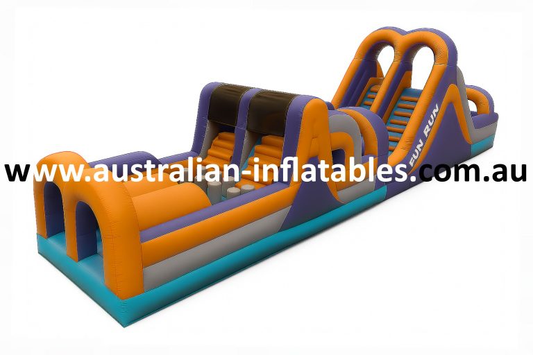 Fun Run Inflatable Obstacle Course | Australian Inflatables