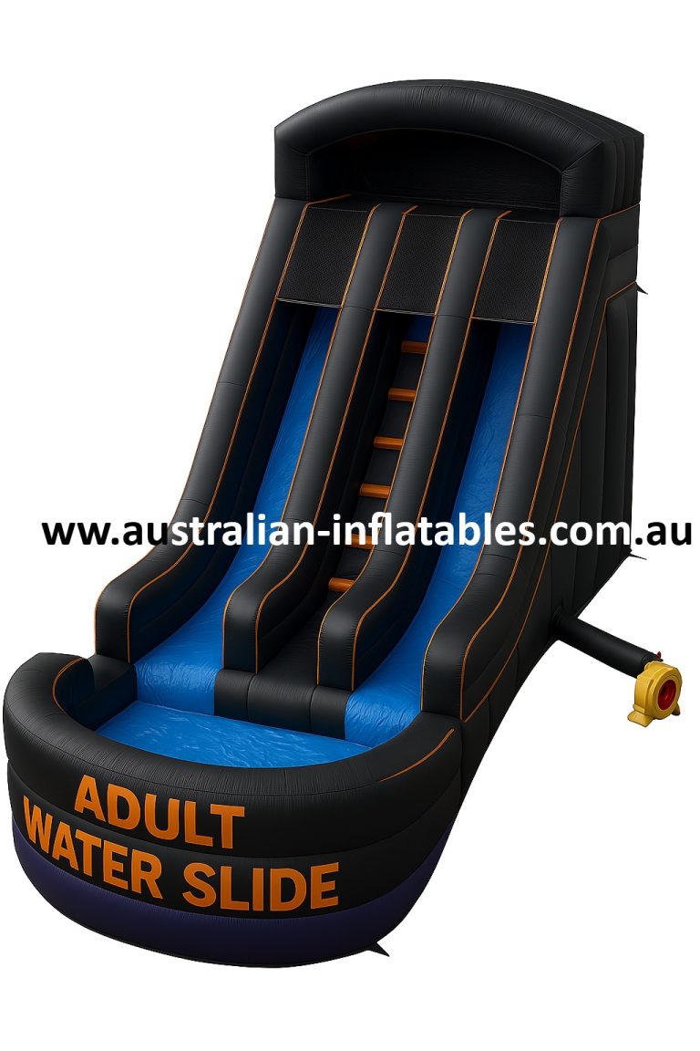 Dual Lane Adult Water Slide | Australian Inflatables