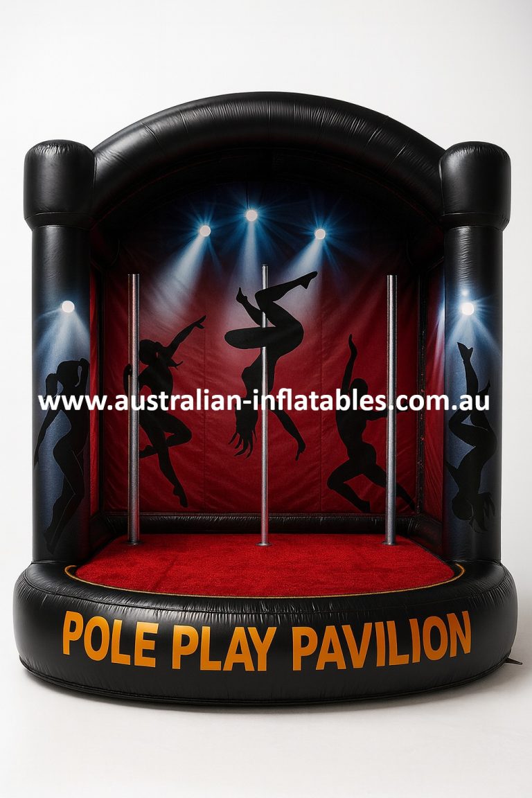 Pole Play Pavilion Adult Jumping Castle for Sale | Australian Inflatables